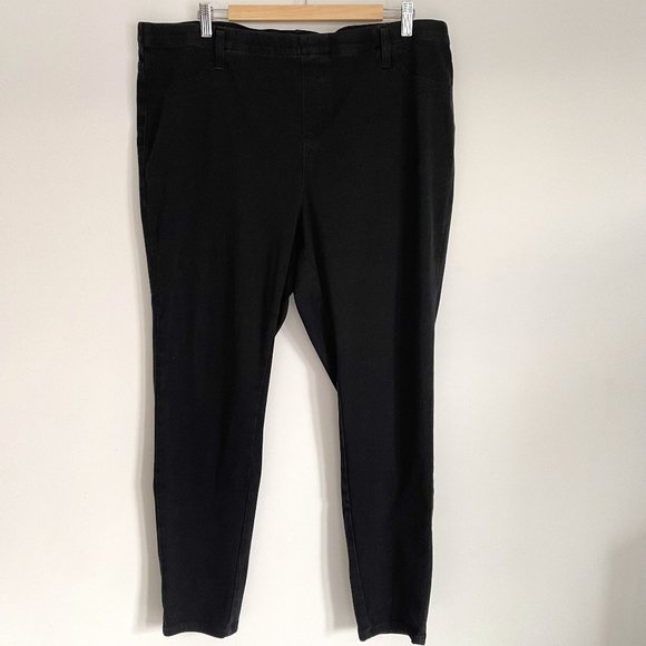 George | Pants & Jumpsuits | George Plus Woman Black Stretch High Rise ...